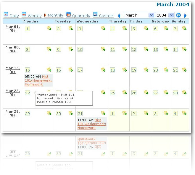 About Course and Learning Management System: RCampus